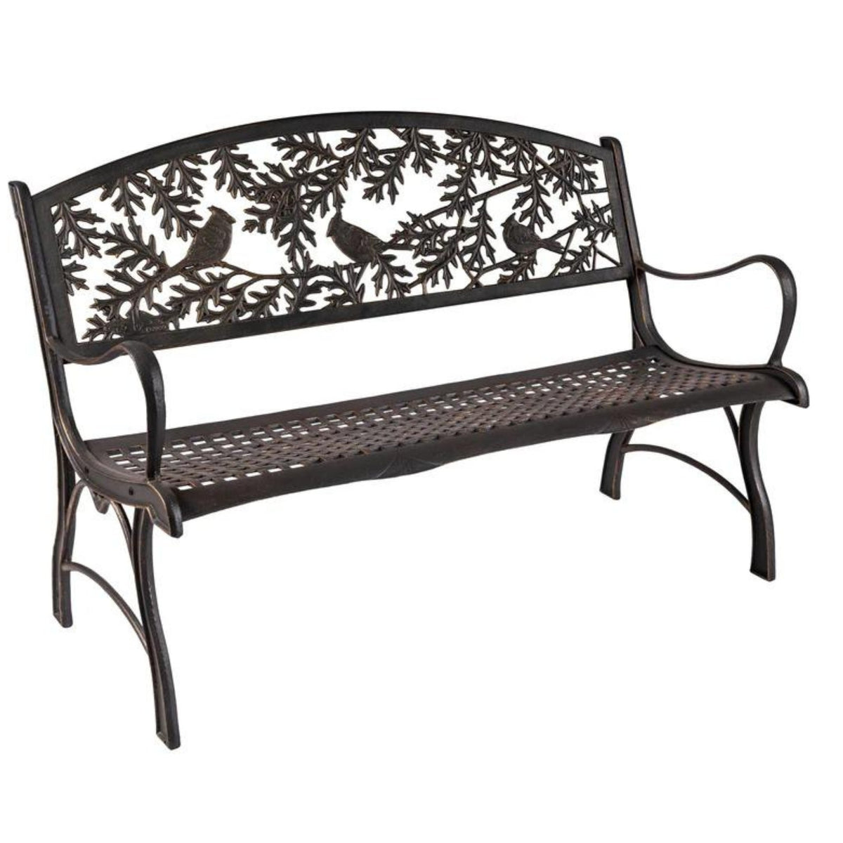Cardinal Bench | Cast Iron Outdoor Bench – The Comfort Company