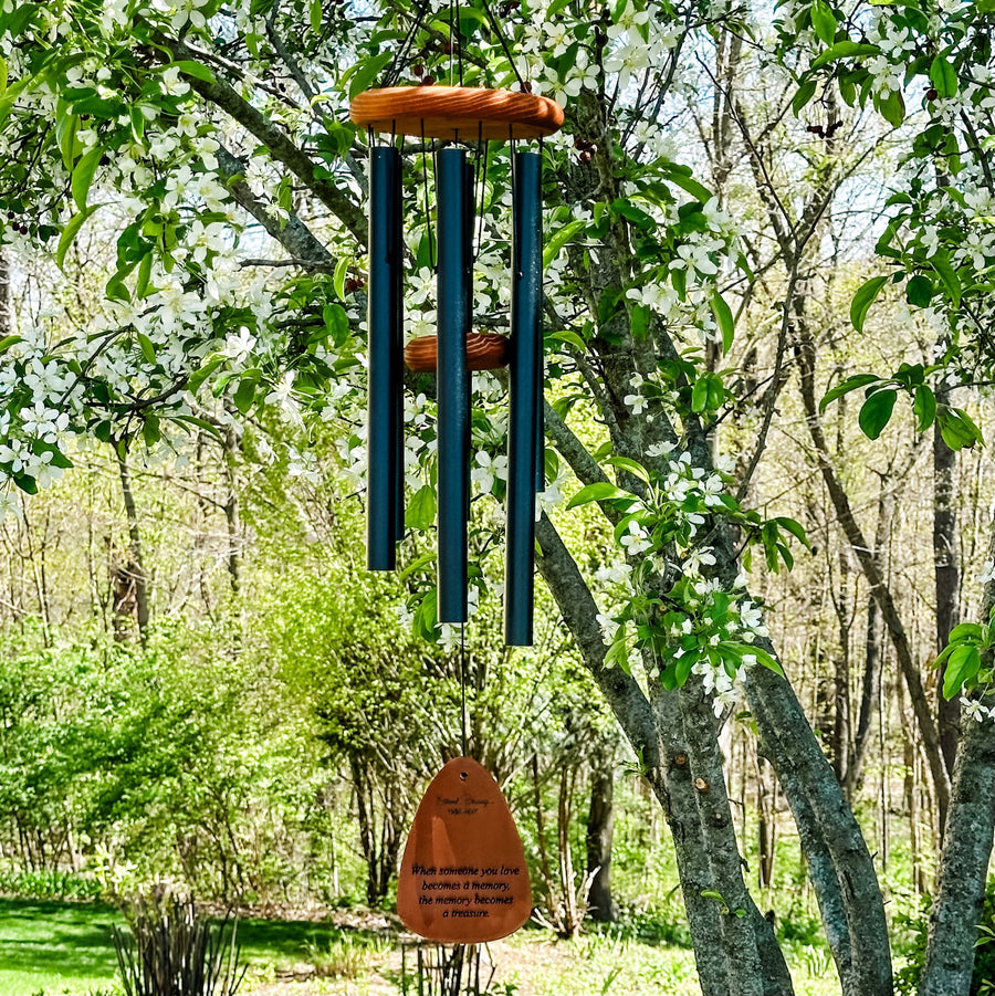 Memorial Wind Chime | Memory Becomes a Treasure – The Comfort Company
