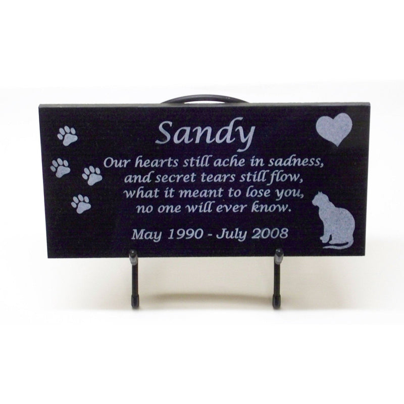 Cat Memorial | Custom Granite Cat Memorial – The Comfort Company