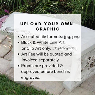 Personalized Memorial Garden Benches | The Comfort Company