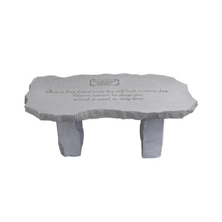 Personalized Memorial Garden Benches | The Comfort Company